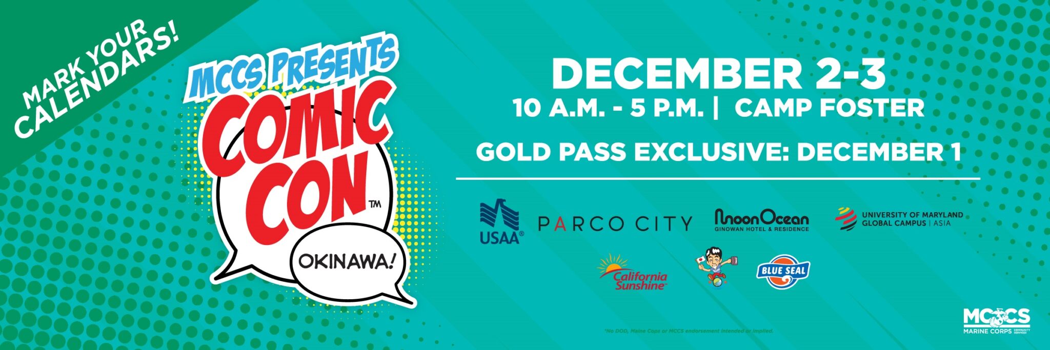コミコン沖縄（COMIC CON! OKINAWA）2023 / 北谷町 米海兵隊基地キャンプフォスター | Okinawa Move